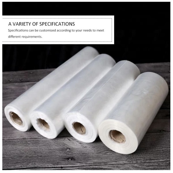 Quality Transparent HDPE Plastic Food Roll Packaging Bags Customized Advantageous for sale