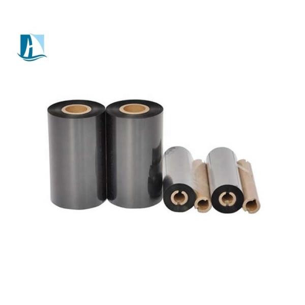 Quality Zerba Compatible 30mm*300m TTR Black Wax Thermal Transfer Ribbon for Tag General Grade for sale