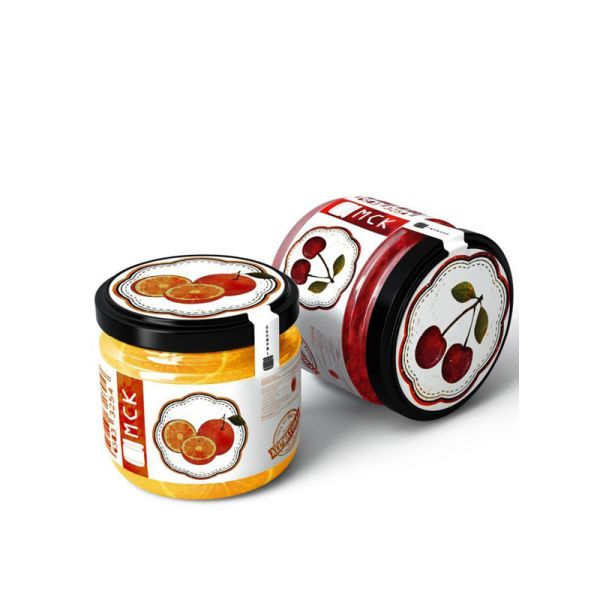 Quality Luxury Pvc PP Glass Bottle Stickers For Packaging Food 100ml for sale