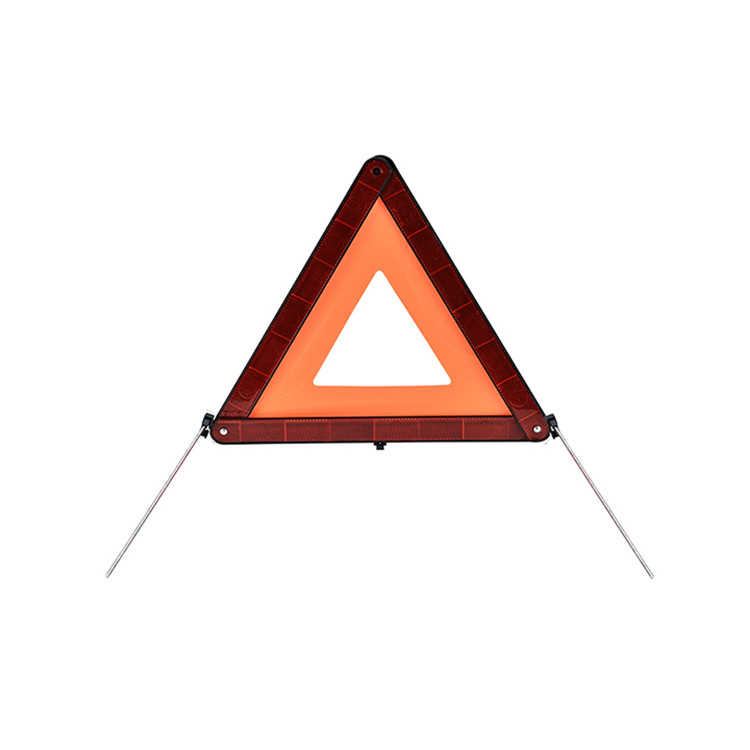 Quality 43 X 43 X 43CM Easily Assemble Outdoor Road Car Warning Reflective Triangle for sale
