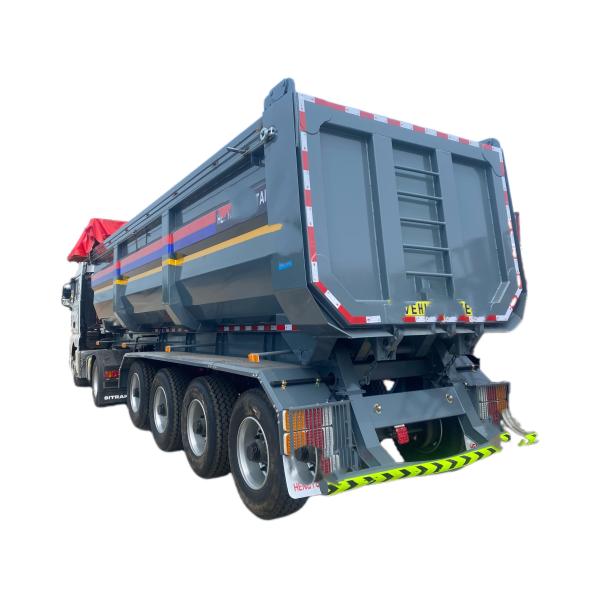 Quality Experience Smooth and Stable Transport with CIMC Leaf Spring Suspension Semi Trailer for sale