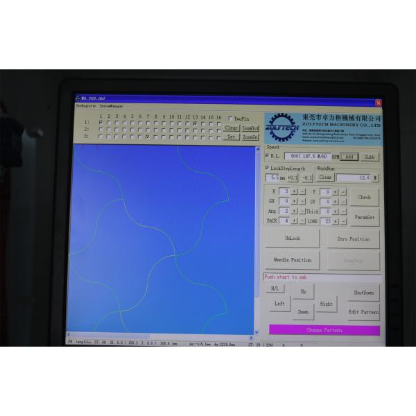 Quality 80mm Thickness Industrial Quilting Machines Computerized 60-230m/H for sale