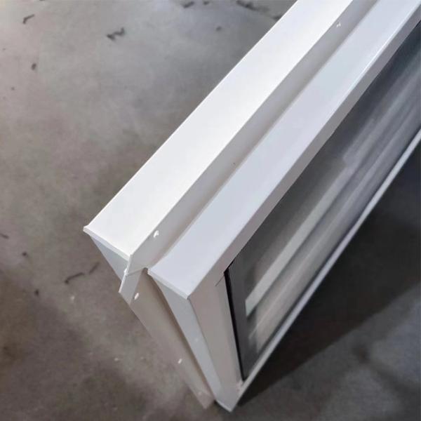 Quality Casement UPVC Hopper Window Apricot Profile Waterproof for sale
