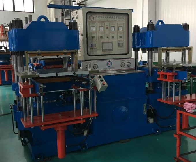 300 Ton Silicone Push Button Molding Machine , Key Press Making Machine 0