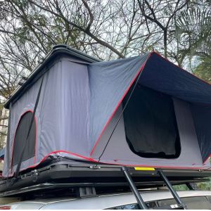 Quality Aluminum 3-Person Rooftop Car Tent for Outdoor Hiking Jimny Suzuki Triangle for sale