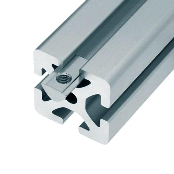 Quality Adjustable Extruded Aluminium Profile Rail For PV Mounting System for sale