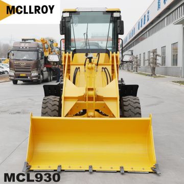 Quality Front End 1.5 Ton Wheel Loader Compact Rate Load 1800kg MCL930 ZL930 for sale