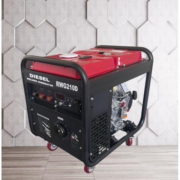 Quality 210A Stick Genset Diesel Welder Generator AC 3kw Full Copper Engine for sale