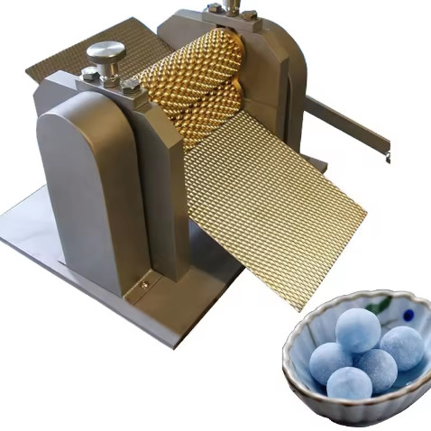 Quality Small Table Top Lab Used Type Hard Candy Making Copper Roller Cutter Candy for sale