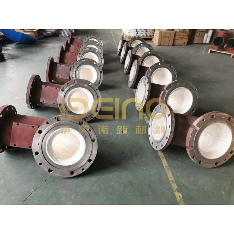Quality Wear Resistant Ceramic Pipe Stainless Steel Alumina Ceramic Elbow Pipe for sale