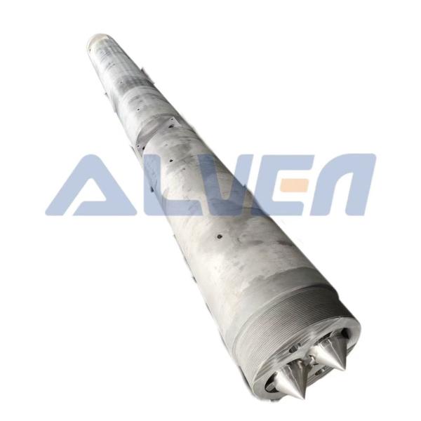 Quality 38CrMoAlA Twin Screw Barrel with 2-4mm Bimetallic Layer for sale