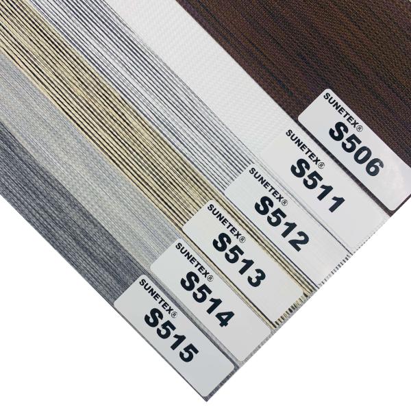 Quality Korea Style 100% Polyester Solid Color Zebra Blind Blackout Fabric For Window for sale