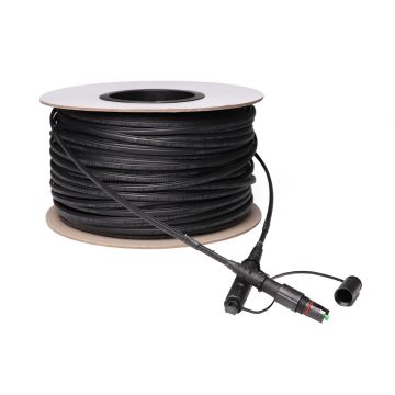 Quality Customized 1 Fiber FTTH Solution Drop Cable MINI IP OptiTap To SC APC for sale