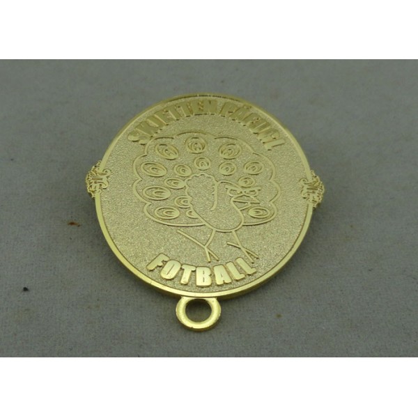 Quality Football Die Cast Medals Honor Custom Sports Medals With Erosion for sale