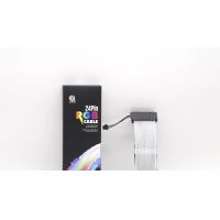 Quality 24Pin RGB Extension Cable Neon Light cable for Gaming PC Single headlight for sale