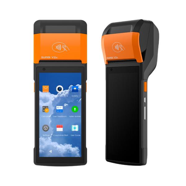 Quality Coffee Shop WiFi Android POS Terminal Portable With Integrated Scanner for sale