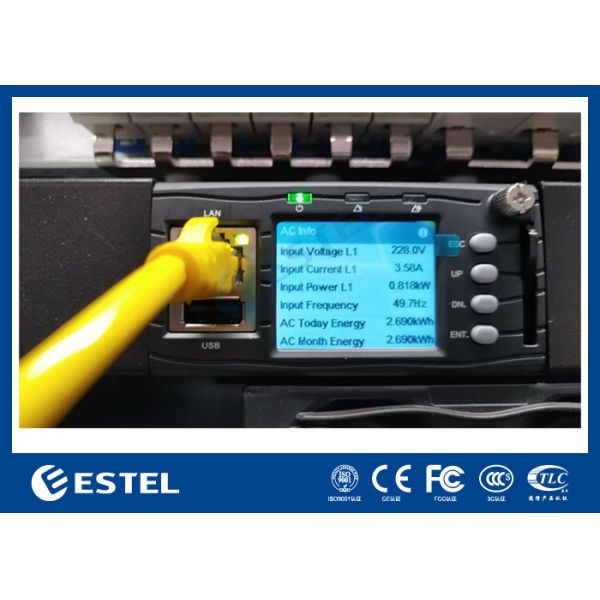 Quality ET48300 Telecom Grade Solar Programmable Hybrid Rectifier Power with AI DI DO for sale