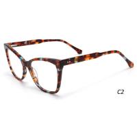 Quality Cat Eye Acetate Optical Frame Eyeglasses For Women Colorful Eyewear for sale