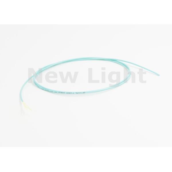 Quality Simplex Single Mode Fiber Optic Patch Cord with 0.9mm Outer Diameter and Green for sale