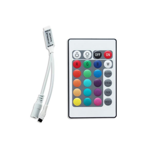 Quality IR Remote Control LED RGB Controller DC12V Mini 24 Key 44 Key for sale