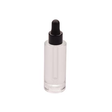 Quality 1 Ounce With Dropper Cap Clear Glass Bottle for sale