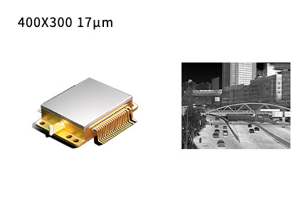 Quality High Sensitivity 400x300 Resolution 17μm Pixel Size VOx Microbolometer Uncooled for sale