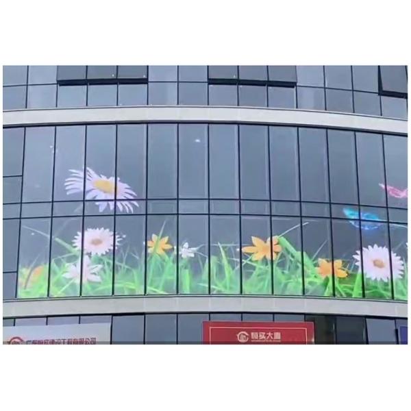 Quality Outdoor Large Advertising LED Grille Screen Waterproof Transparent for sale
