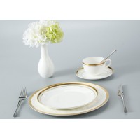 Quality Odorless Porcelain Bone China Dinner Set For Wedding Gift for sale