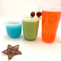 Quality Hot Cold Drinks PP Disposable Cup Restaurant With Flat Lids for sale