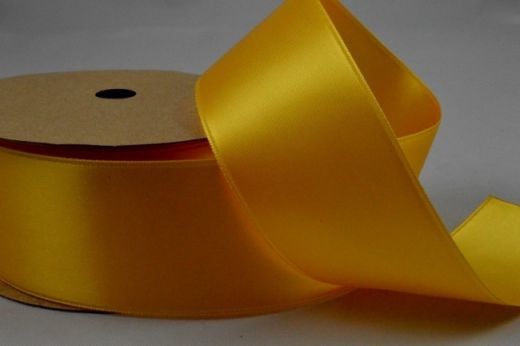 Quality Polyester 4m Roll 38mm Double Sided Satin Ribbon for sale