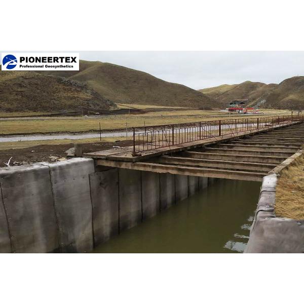 Quality Ditch Lining Concrete Impregnated Canvas GCCM Rolls for sale