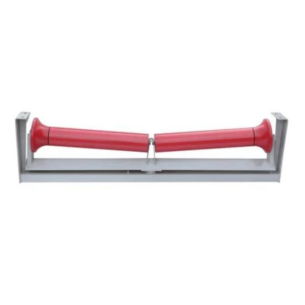 Quality Red Troughing Conveyor Idler Set - Heavy-Duty Mining Conveyor Roller for sale