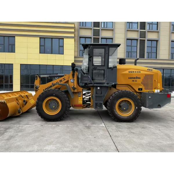 Quality Lonking LG833H Used Wheel Loader Second Hand With 1.7M3 Bucket for sale