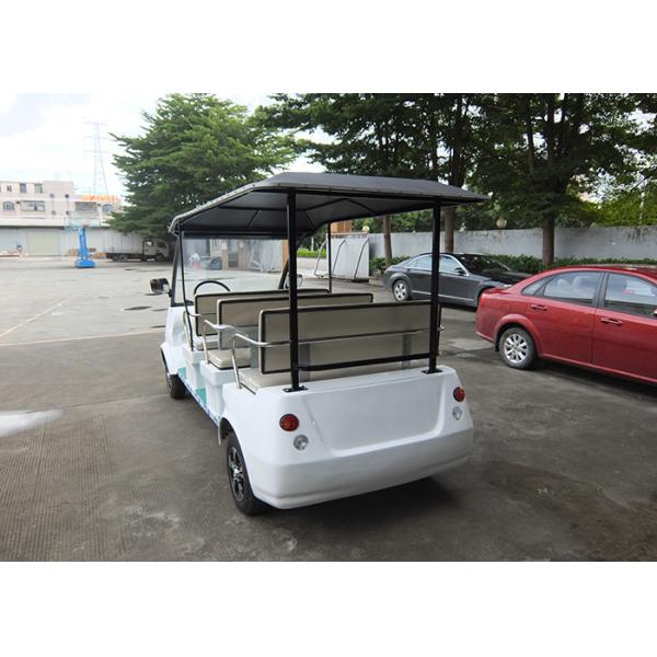 Quality Long Wheelbase Spacious Electric Shuttle Bus 4Kw With 8 Seats Customized Color for sale