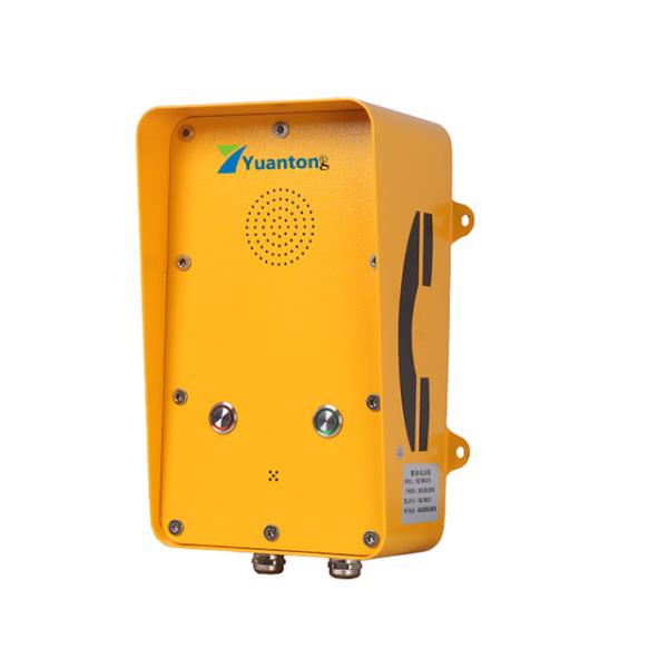 Quality Cold Rolled Steel VOIP One Dial Button Industrial Weatherproof Telephone Emergency for sale