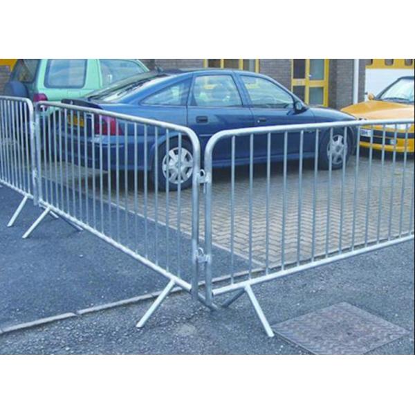 Quality Portable Powder Coated W2.5m Crowd Barrier Fencing for sale