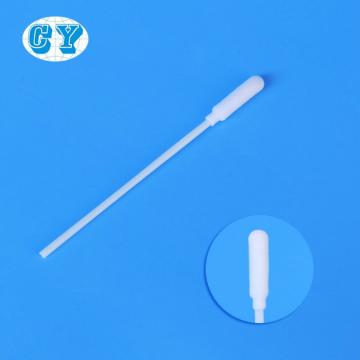 Quality 150mm Disposable Sterile Nylon Flocked Swab Foam Cleaning Cotton Swab for sale