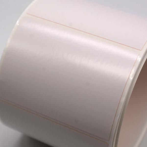Quality 70mmx50mm 1mil White Matte High Temperature Resistant Polyimide Label for sale