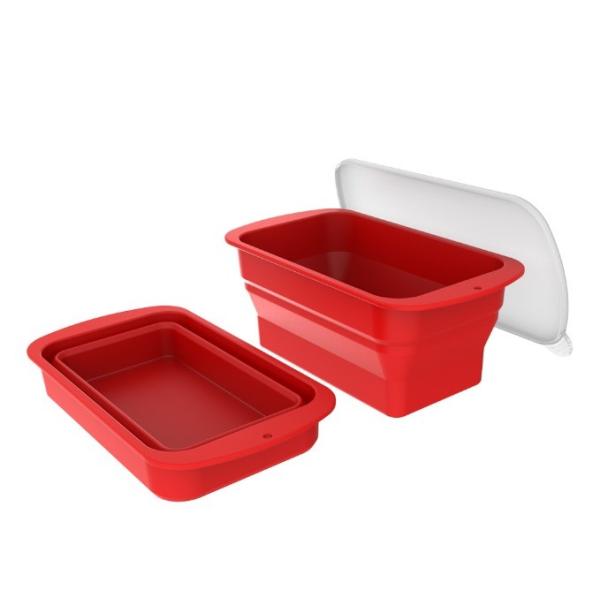 Quality Sustainable Collapsible Ice Cube Tray Extra Large Reusable Silicone Ice Block for sale