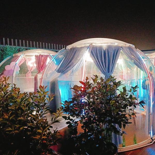 Quality Geodesic Tent S Glamping Wide Bandwidth Outdoor Bubble Tents for sale