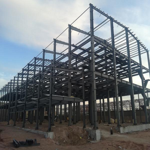 Quality Fireproof Steel Structure Building Prefab Customizable Eco-Friendly for sale