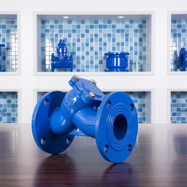 Quality Sewage Treatment Ductile Iron Y Strainer for sale