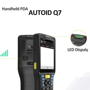 Quality Barway Seuic Q7 Pda Logistic Barcode Scanner Long Distance Checker For Inventory for sale