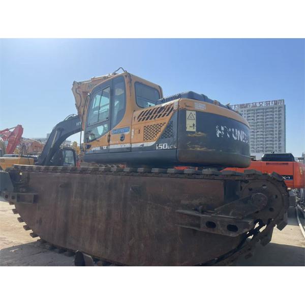 Quality Used Excavator Hyundai R150LC-9 Amphibious Excavator for sale