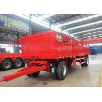 Quality Timber Transport Full Trailer With Capacity 2/3 Axle And Durable Draw Bar Design for sale