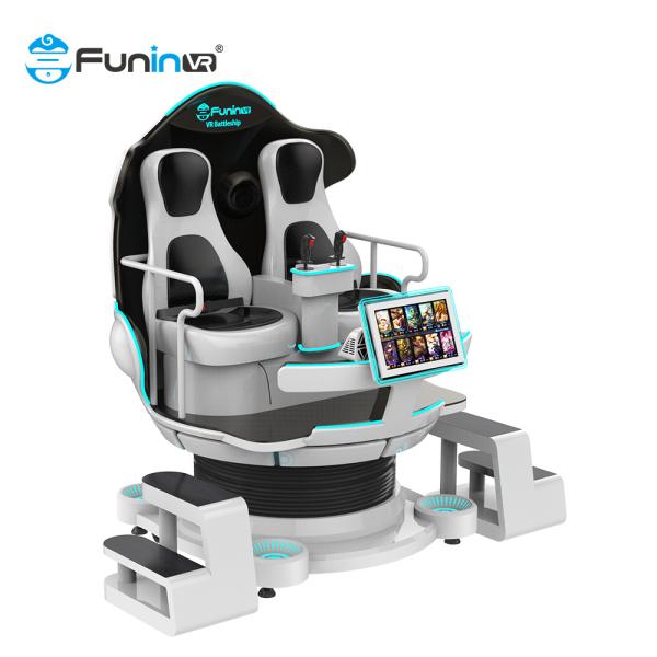 Quality Multiplayer Equipment 9D Virtual Reality Simulator Cinema 2 Player Vr Egg Chair for sale
