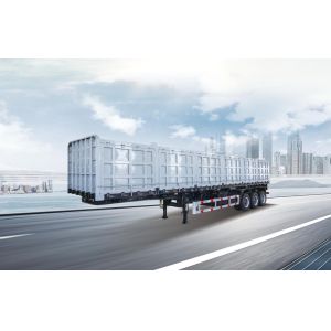 Quality Lucksun 70T Side Tipping Dump Trailer 13500mm WABCO Brakes for sale