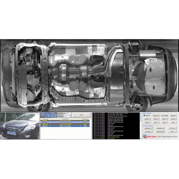 Quality Mobile Video Under Vehicle Surveillance System with Network for sale