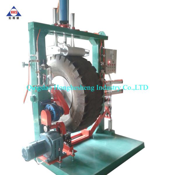Quality 23.5kw Steel Tire Buffing Machine 42r/min for Retreading Grinding for sale