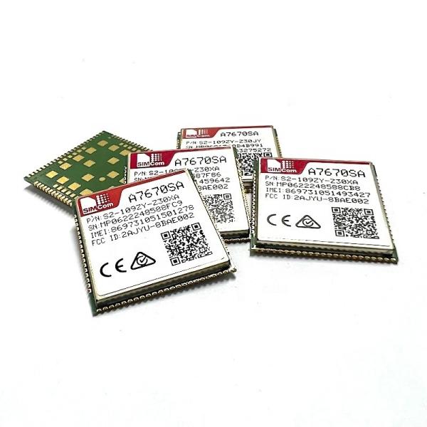 Quality IoT Devices 4G Iot Module A7676E-LASE Simcom CAT1 4G Wireless Module for sale